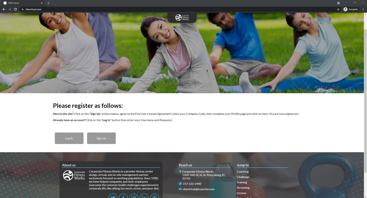 Virtual Fitness Management - Corporate Fitness Works
